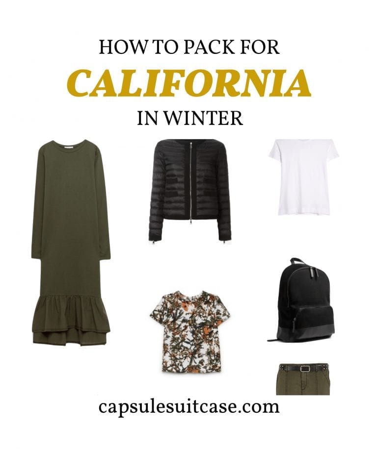 How to Pack for California in the Winter