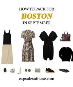 How to Pack for Boston