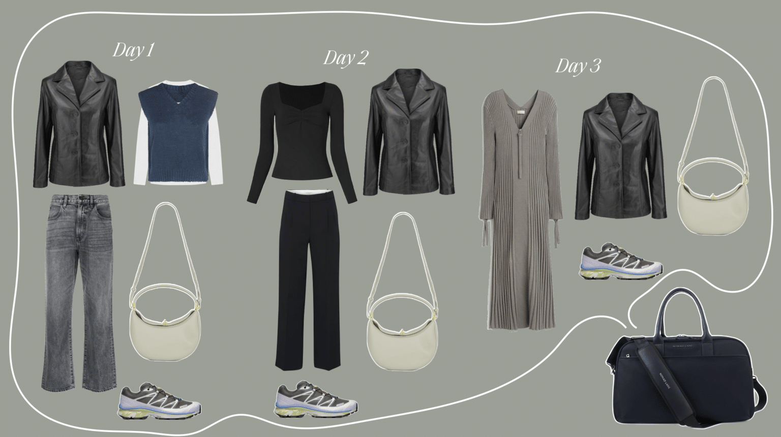 Packing for a Spring Trip in One Bag